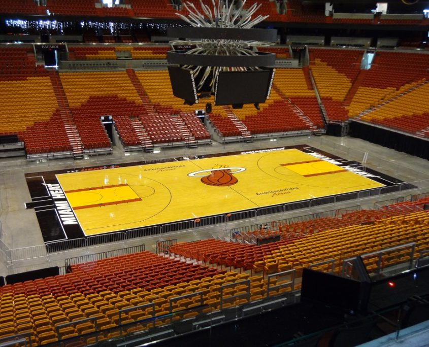 NBA Arenas & Practice Facilities - Robbins Sports Surfaces